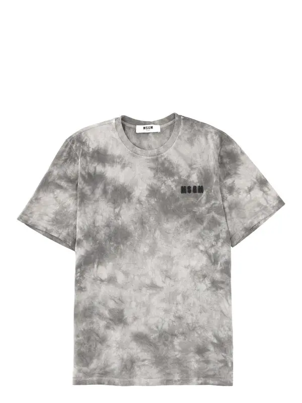 MSGM T-shirt With Logo - Grey