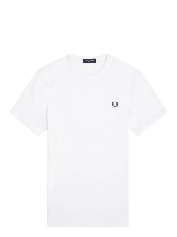 Fred Perry T-shirt With Logo - White
