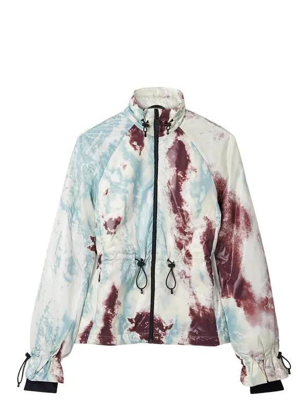 Aztech Mountain Printed Shell Down Jacket - Blue