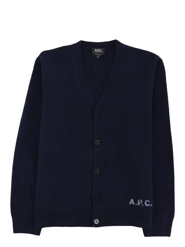 A.p.c. Cardigan Kenny - Blue