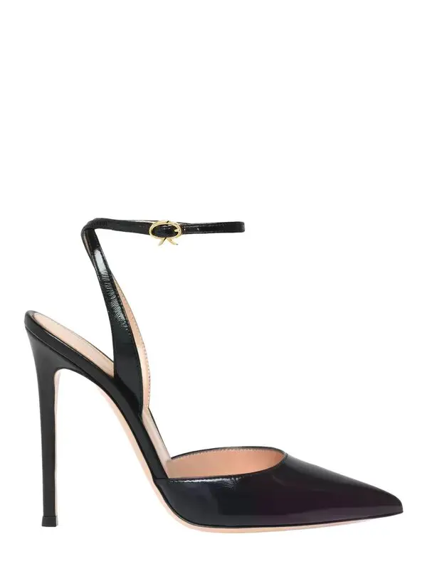 GIANVITO ROSSI 115mm Cara Ankle-strap Heeled Pumps - Black