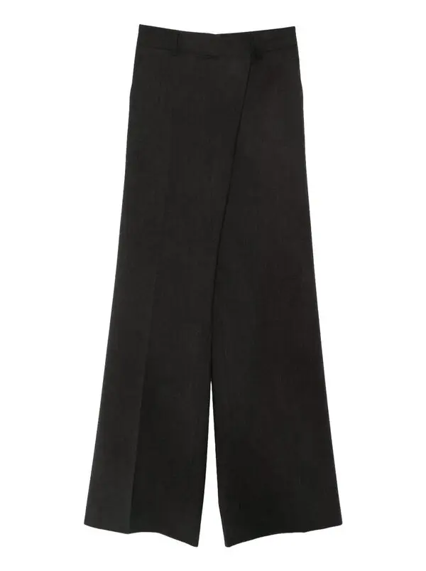 Alberto Biani Concealed-fastening Trousers - Grey