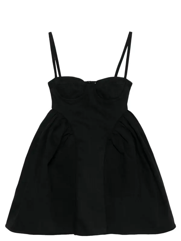 Cecilie Bahnsen Ovid Mini Dress - Black