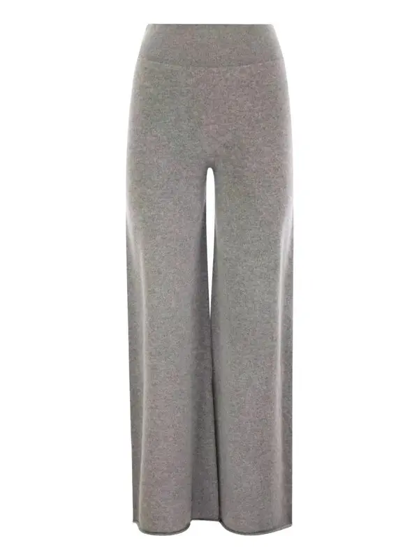 VANISÈ Elasticated-waistband Trousers - Grey