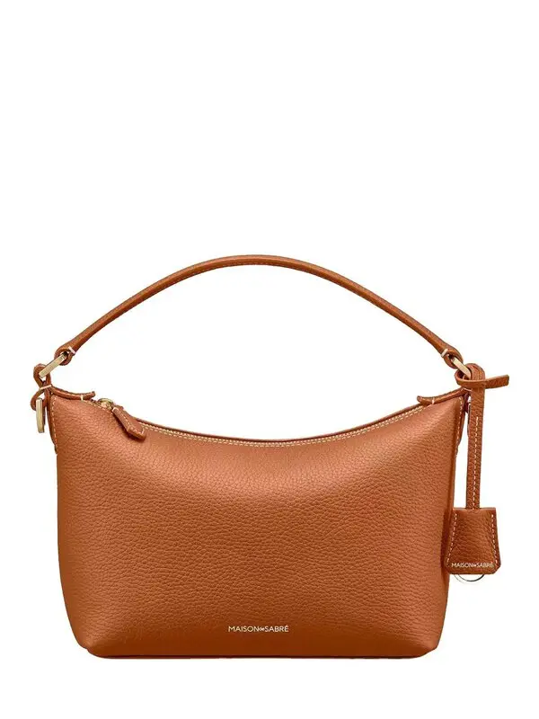 MAISON DE SABRE Small Leather Tote Bag - Brown