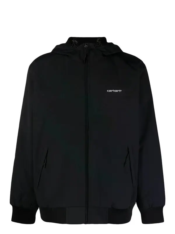Carhartt Work In Progress Sail Hooded Jacket - Black