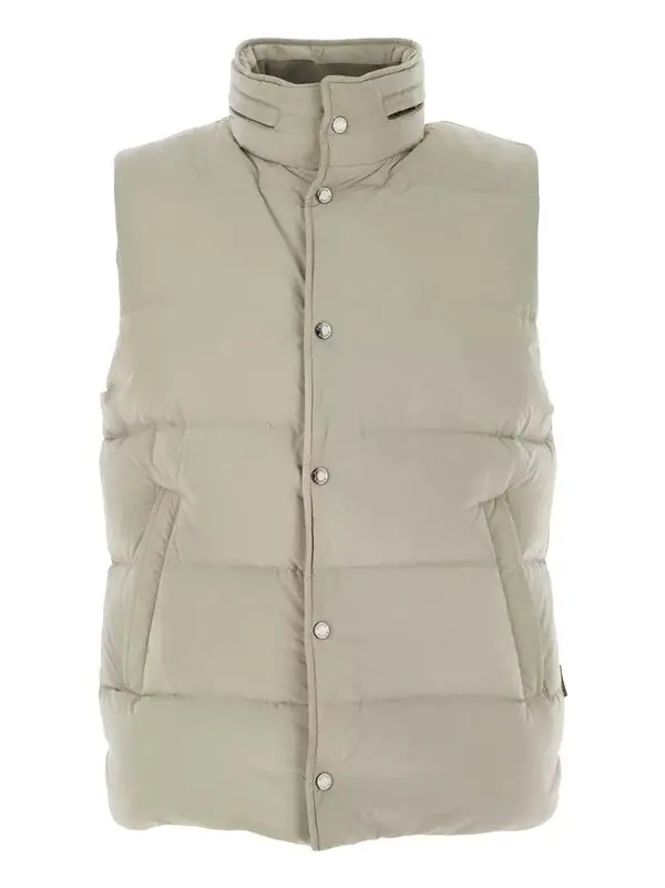 MOORER Gregory Padded Down Gilet - Neutrals