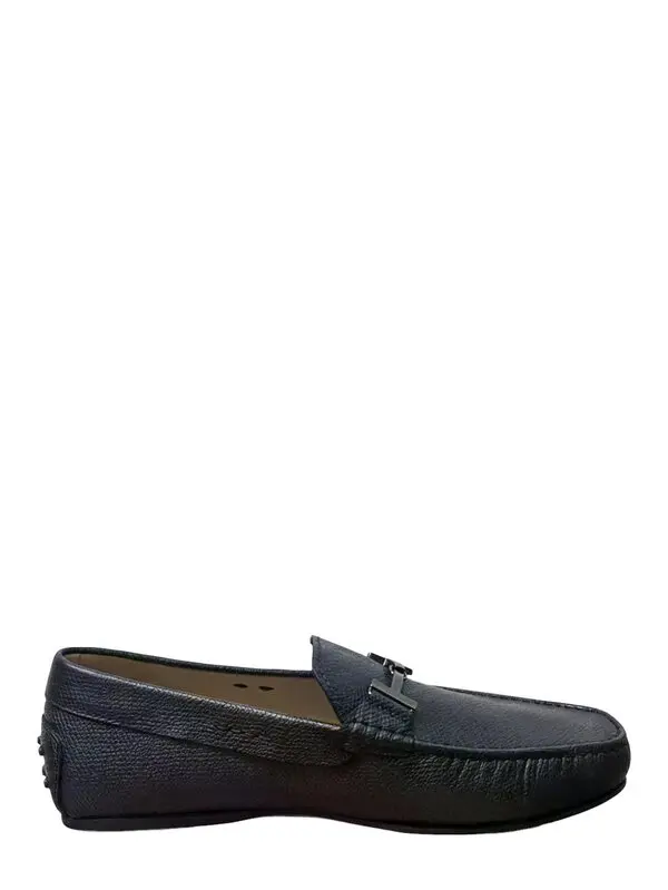 TOD'S T-buckle Loafers - Black
