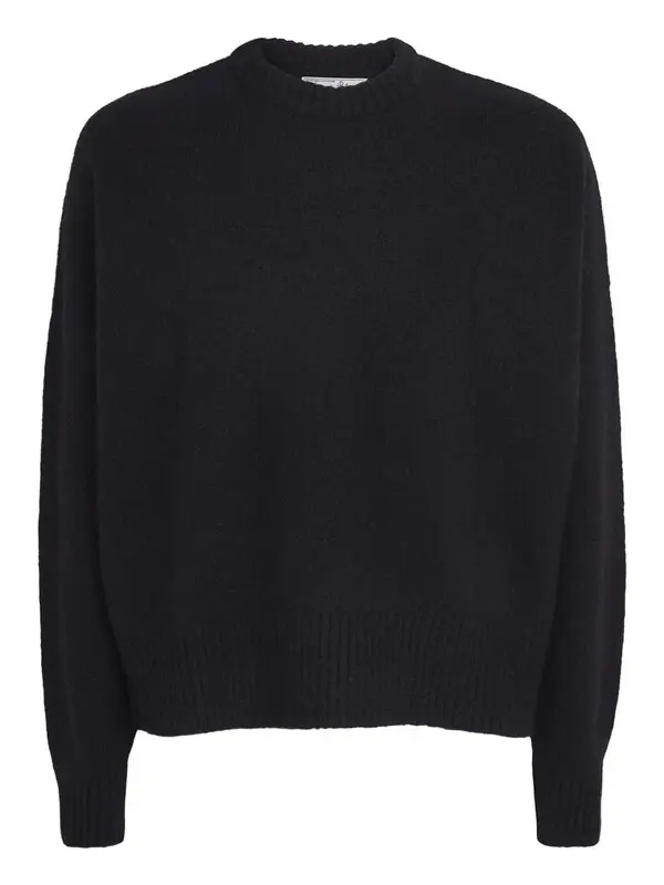 ABOUT:BLANK Wool-blend Crewneck Sweater - Black
