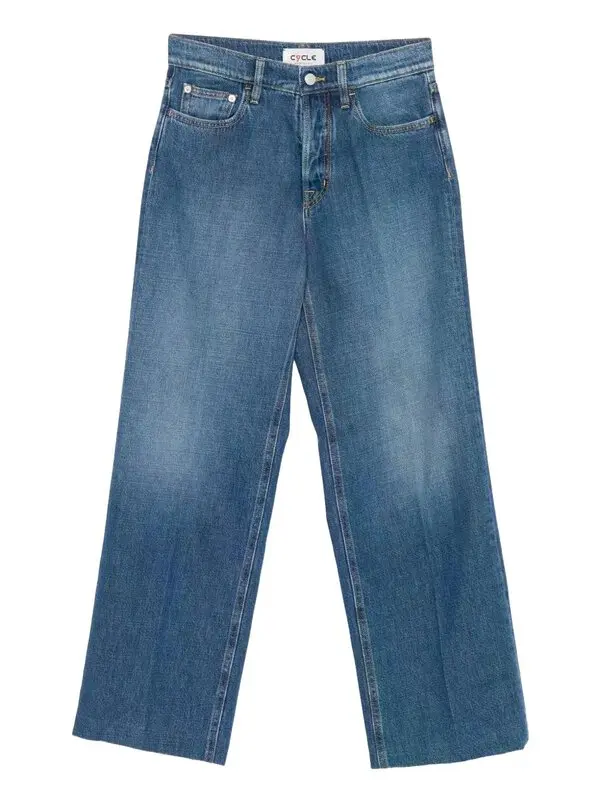 CYCLE Wide Leg Jeans - Blue