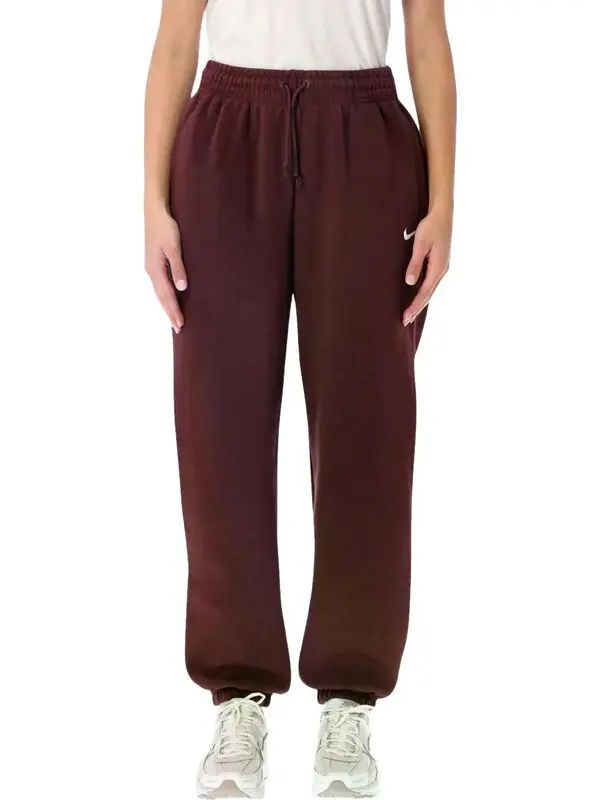 Nike Drawstring Track Pants - Red
