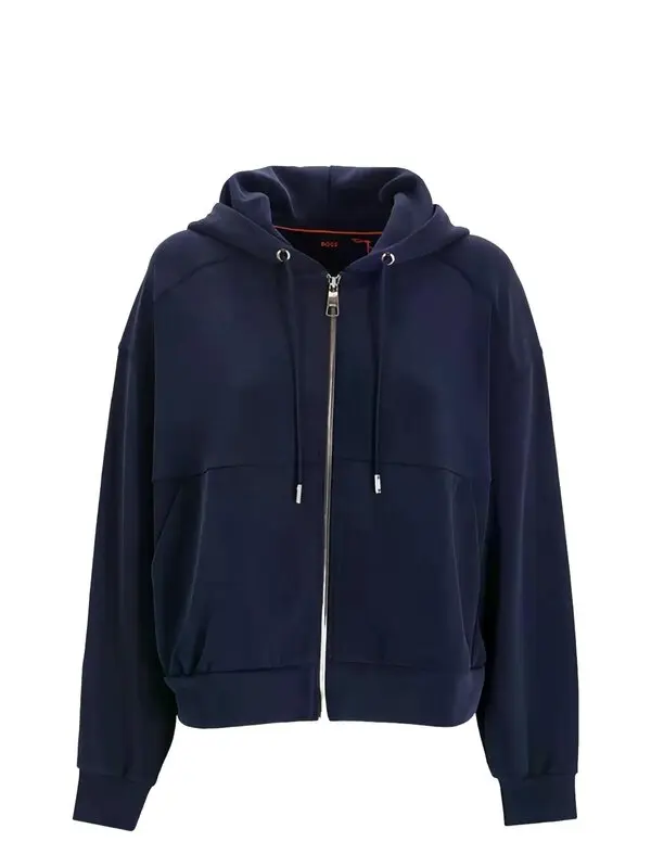 BOSS Hooded Zip-up - Blue