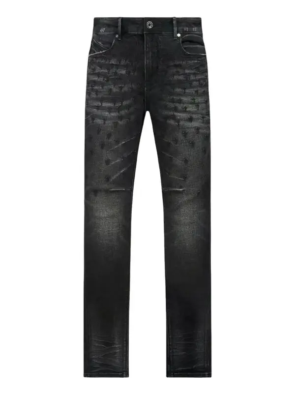 RtA Cross Embroidery Bryant Jeans - Grey