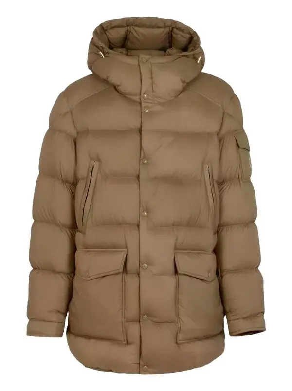 Moncler Bretagne Hooded Jacket - Brown