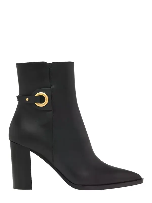GIANVITO ROSSI Granada Buckle Boots - Black