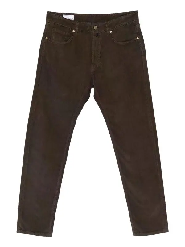 Incotex Corduroy Trousers - Brown