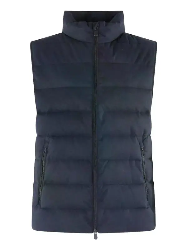 SAVE THE DUCK Zip Sleeveless Gilet - Blue