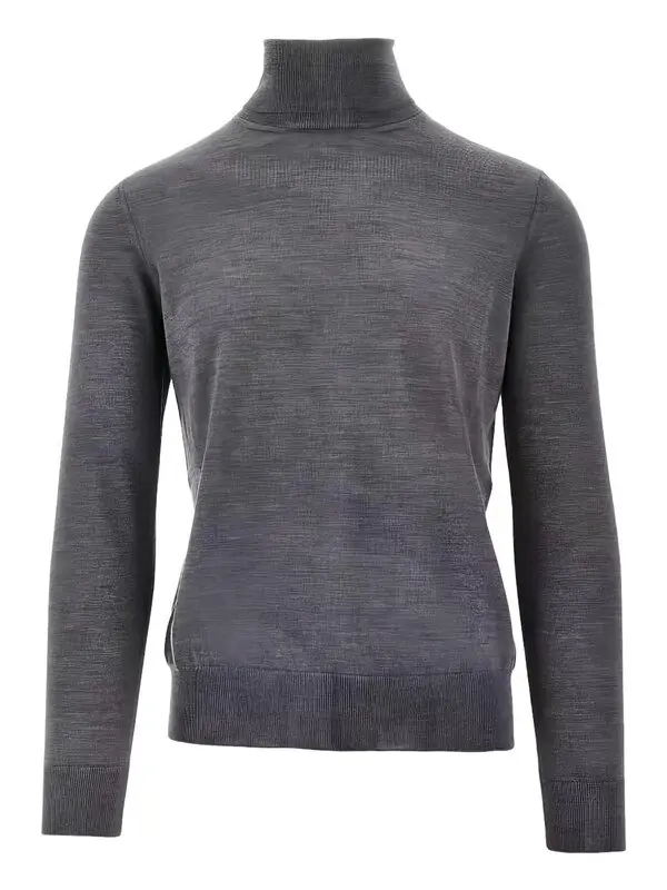 THE M Roll-neck Sweater - Grey