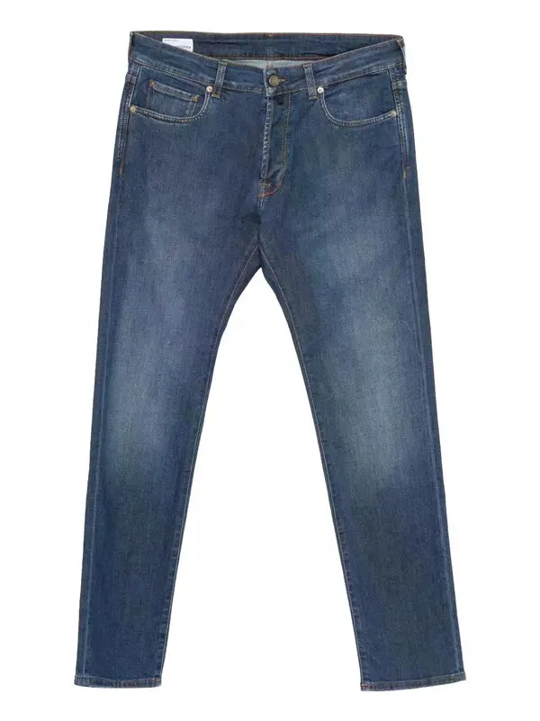 Incotex Five-pocket Jeans - Blue