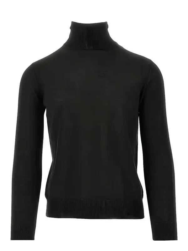 THE M Dolcevita Turtleneck Knitwear - Black