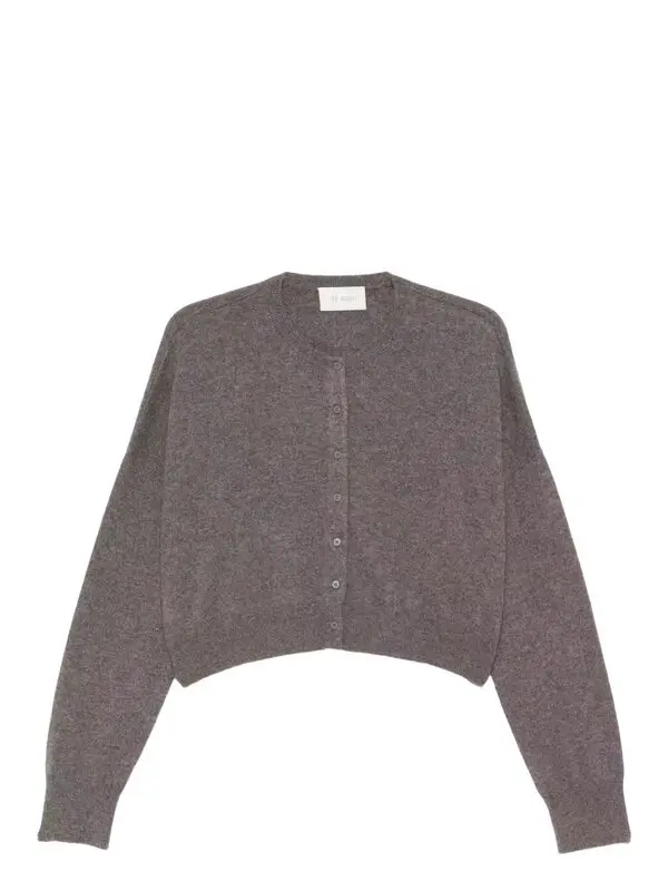 ST. AGNI Buttoned Cardigan - Grey