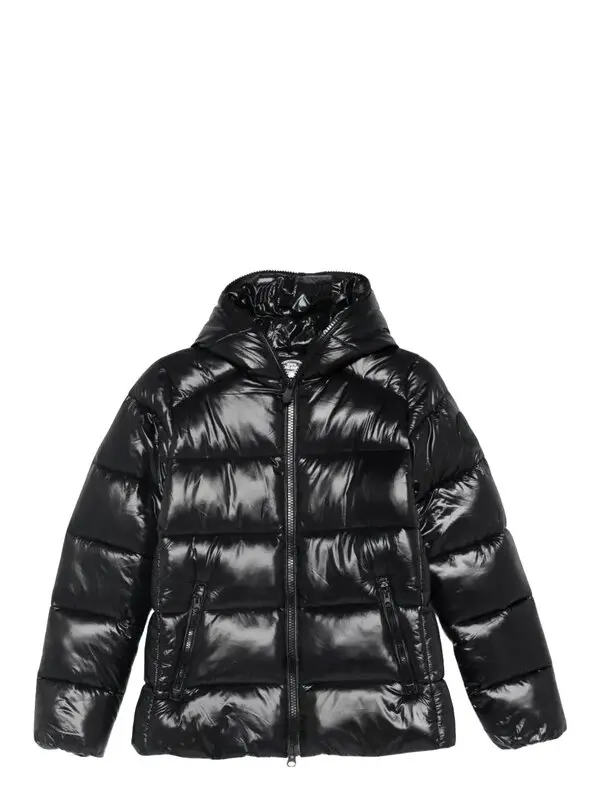 SAVE THE DUCK Hooded Padded Jacket - Black