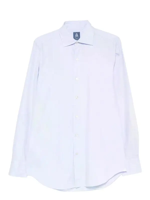 FINAMORE 1925 Buttoned Shirt - Blue