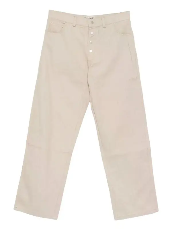 CARRER Cotton Trousers - Neutrals