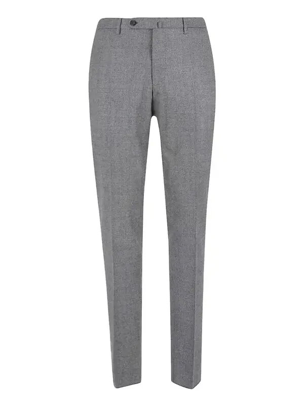 Incotex Check-pattern Trousers - Grey