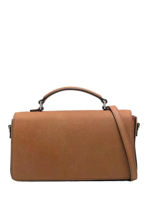 HAGS Leather Tote Bag - Brown