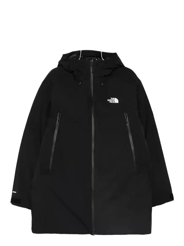 The North Face Logo-detail Hooded Parka - Black