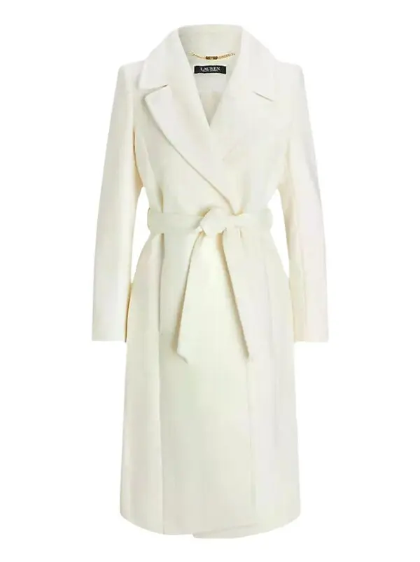 Ralph Lauren Belted Double-breasted Coat - Neutrals