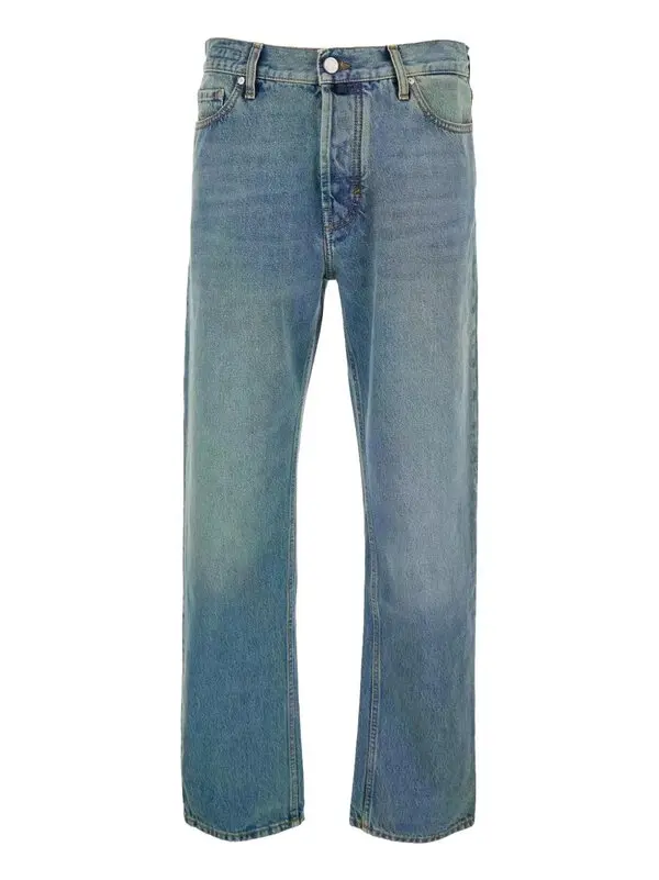 Jacob Cohen Five-pocket Jeans With Logo Patch - Blue