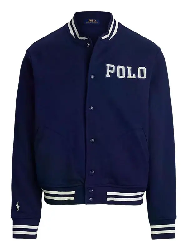 Polo Ralph Lauren Striped-detail Jacket - Blue