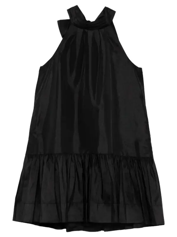 Simkhai Tie-fastening Mini Dress - Black