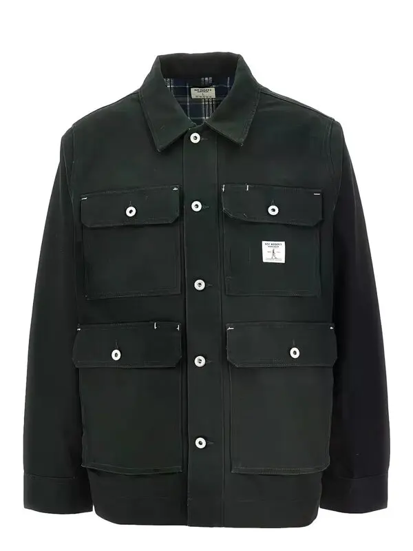 ROY ROGER'S Logo-patch Jacket - Green