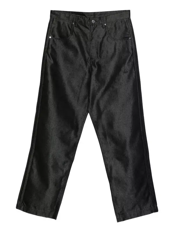 Adidas Side Stripe Trousers - Black