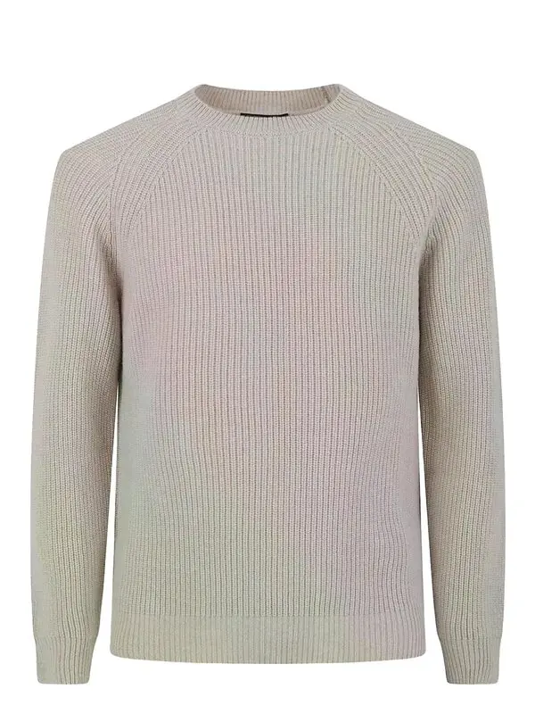 Incotex Raglan Knit Sweater - Neutrals