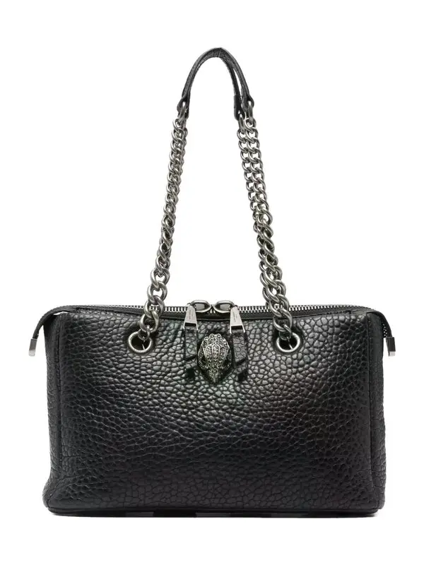 Kurt Geiger Chain Embellished Shoulder Bag - Black