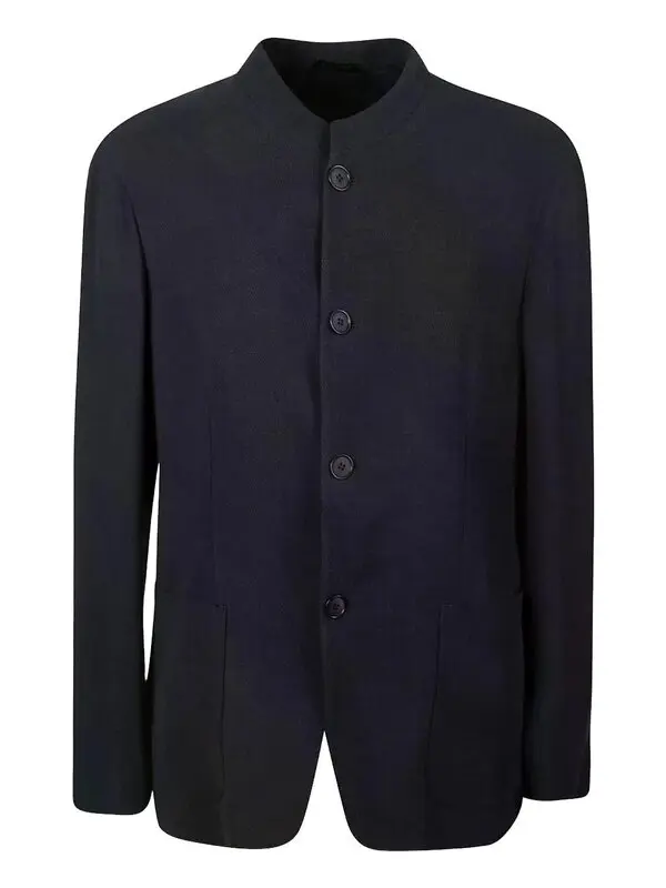 Giorgio Armani Single-breasted Blazer - Black
