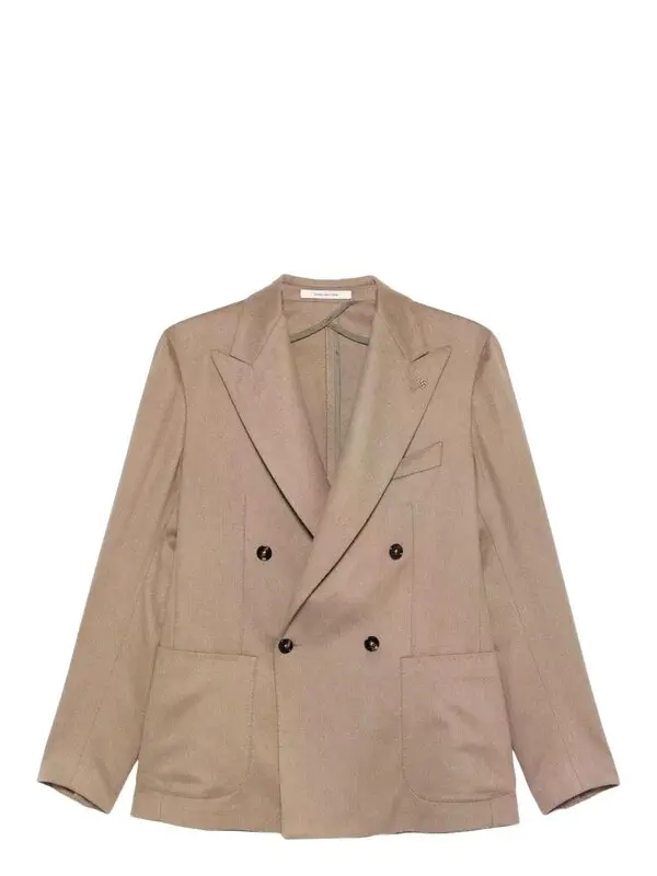 Tagliatore Double-breasted Jacket - Neutrals