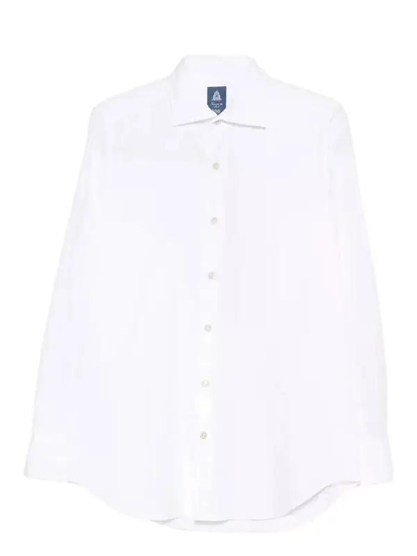 FINAMORE 1925 Buttoned Shirt - White