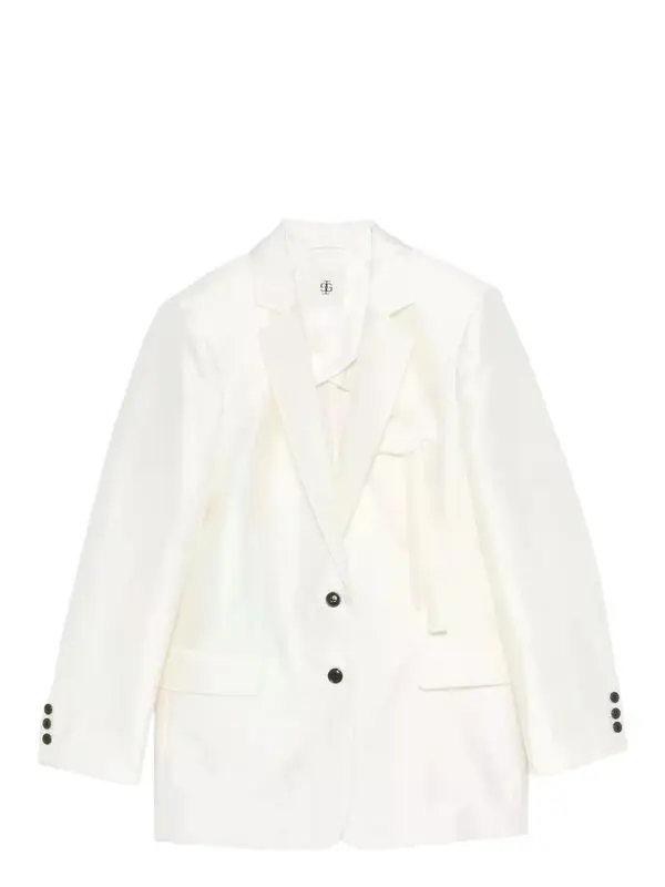 THE GARMENT Button-fastening Blazer - White