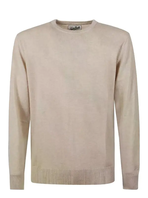 MC2 SAINT BARTH Crew-neck Regent Sweater - Neutrals