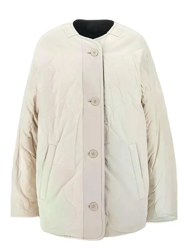 MARANT ETOILE Quilted Buttoned Jacket - Neutrals