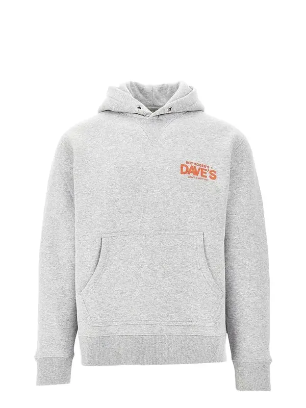 ROY ROGER'S Kangaroo-pocket Hoodie - Grey