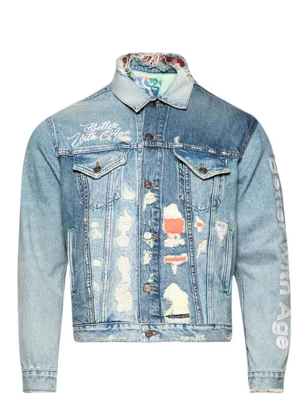 BETTER WITH AGE Repair Denim Jacket - Indigo