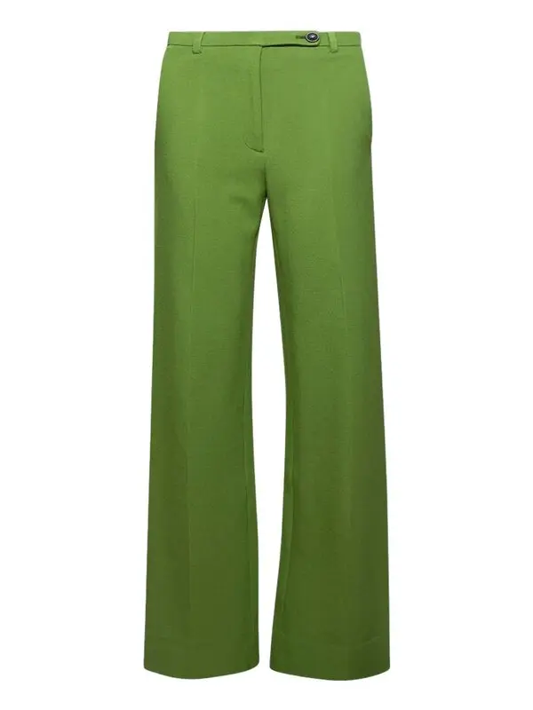 Miu Miu Knit Stitch Pants - Green