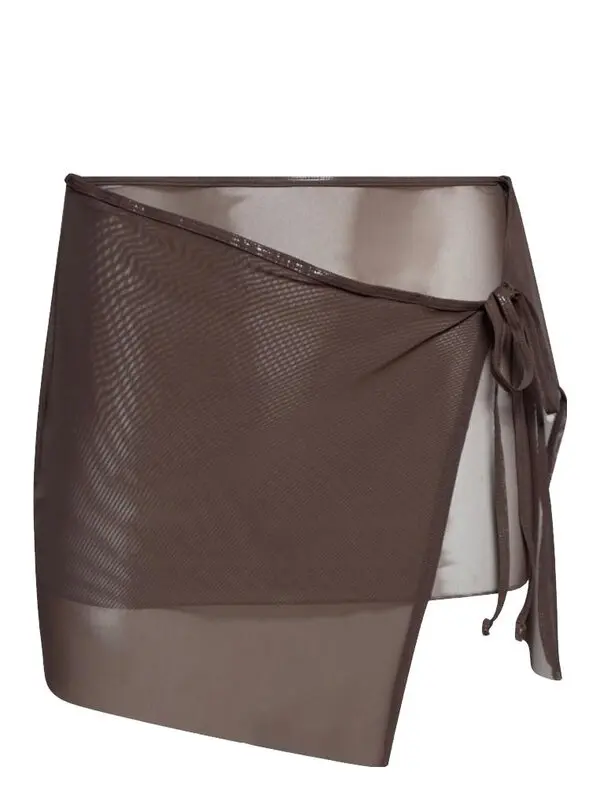 Bond Eye Maeve Mini Skirt - Brown