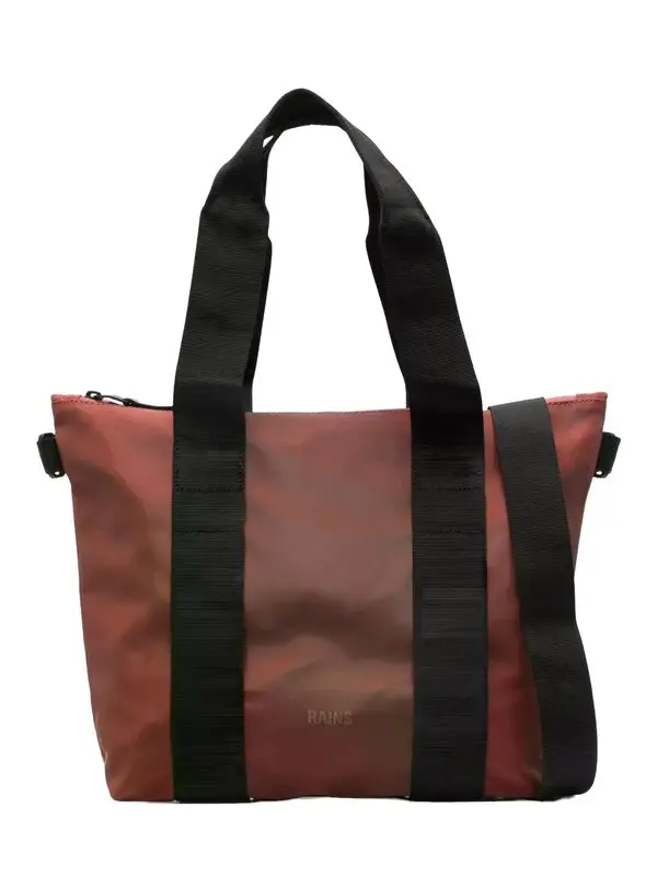 Rains Zip-fastening Tote Bag - Red